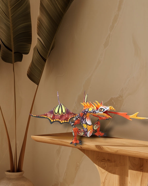 DRAGON DE FRENTE M4A - Caracol Púrpura