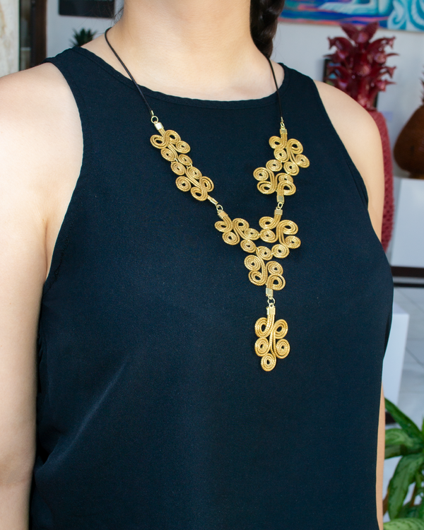 COLLAR GARIGOL LARGO - Caracol Púrpura